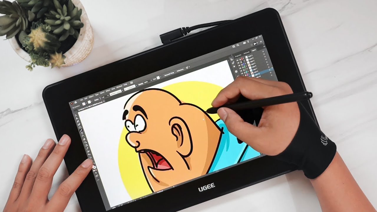 Review Pen Display Harga 3 Jutaan - Ugee U1200 - YouTube