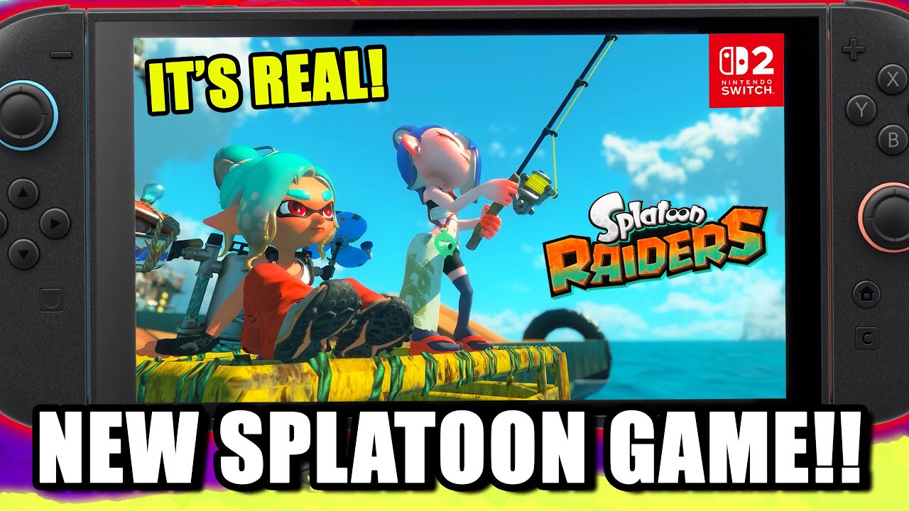 Splatoon Raiders REVEALED — Nintendo Switch 2 Exclusive Is REAL! - YouTube