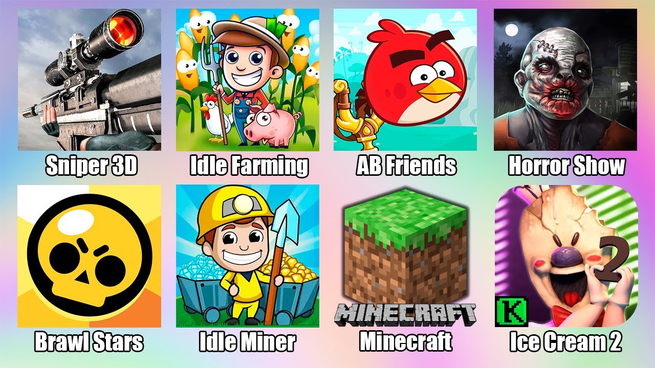 Ice Cream 2minecraftbrawl Starsangry Birdssnaper 3d МайнкрафтБравл СтарсАйс крим Youtube