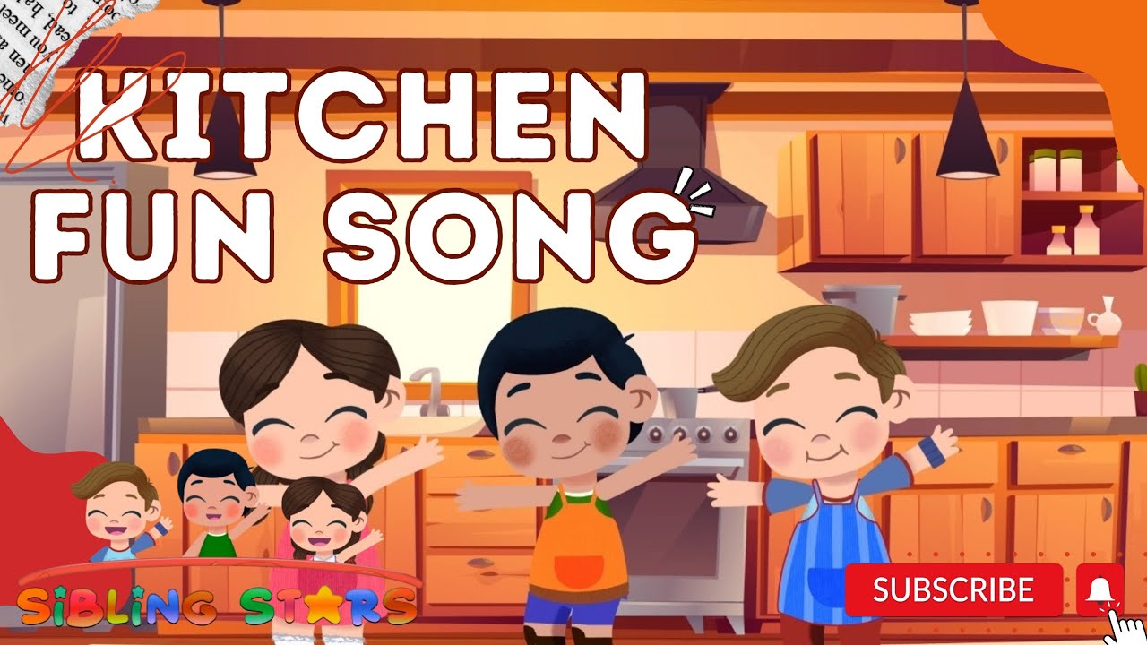 Kitchen Fun Song for Kids | Cooking and Learning in the Kitchen! # ...