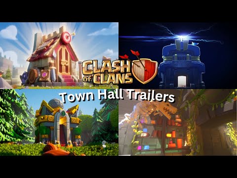 Clash of Clans – ALL Town Hall Update Trailers in Order (2018–2025)