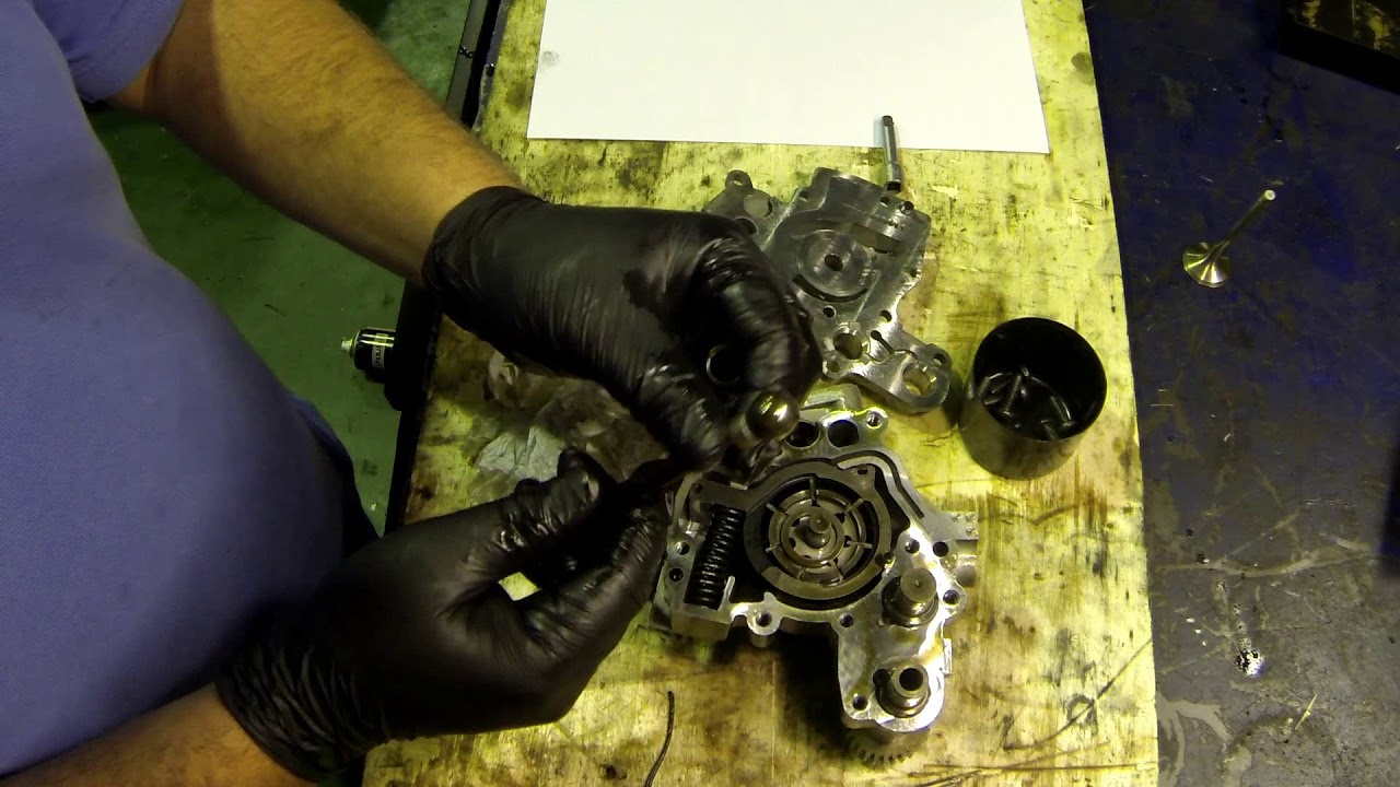 Audi RS5 Part 3 (Ανατομια αντλιας Λαδιου) - YouTube
