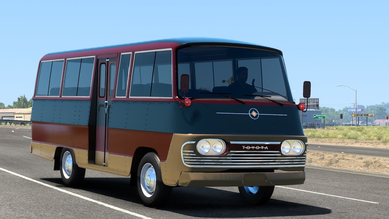 Light Bus VS Toyota Coaster G1 | 2024 | ATS | XTEAM507 - YouTube