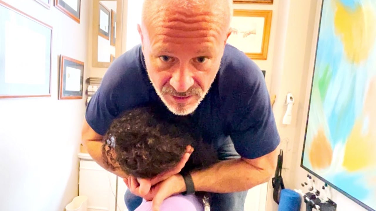 🤯 OCCIPITAL LIFT ~ NEARLY RIPS HIS HEAD OFF! - YouTube