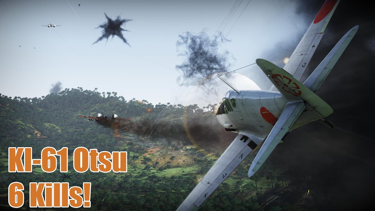 War Thunder - Ki-61 otsu amazing 6 kill gameplay w/o commentary (FULLHD ...