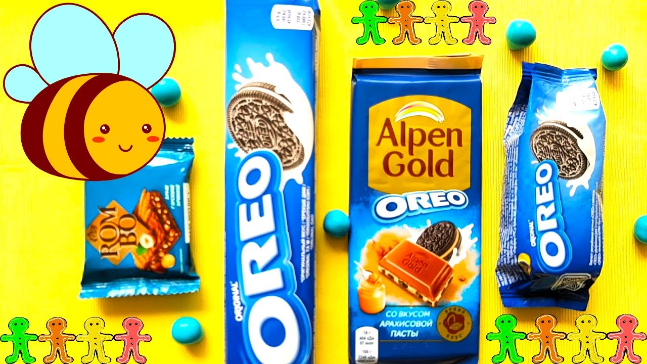 Opening of a new portion of sweets! Oreo forever!! Satisfying Video ...