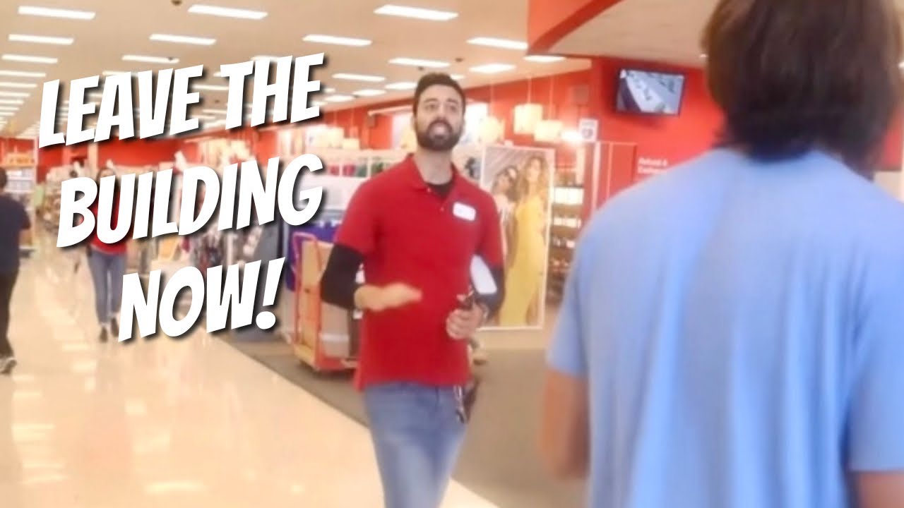 Angry Target Employee FORCED Ashton to Leave the Store - YouTube