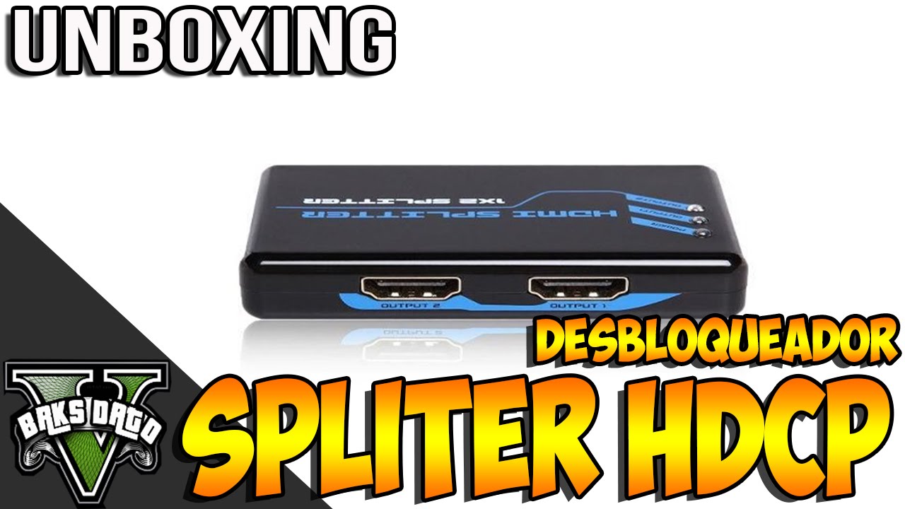 UNBOXING DESBLOQUEADOR HDCP - PARA PS3 - YouTube