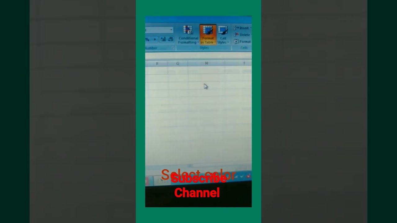 Table Formats In Excel youtubeshorts excel computer science YouTube Table Formats In Excel youtubeshorts excel computer science YouTube