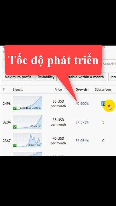 Cách tìm tín hiệu có tốc độ phát triển cao nhất MQL5 #shorts - YouTube Cách tìm tín hiệu có tốc độ phát triển cao nhất MQL5 #shorts - YouTube