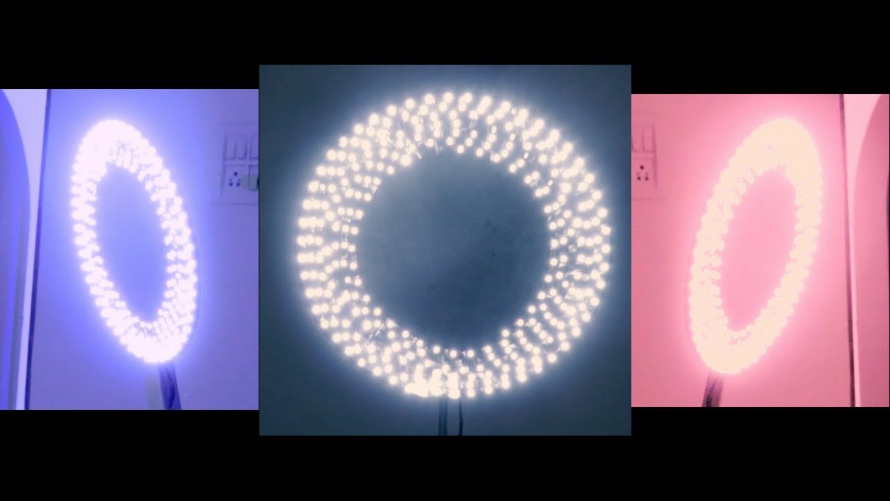 Ring LED Light - DIY - YouTube