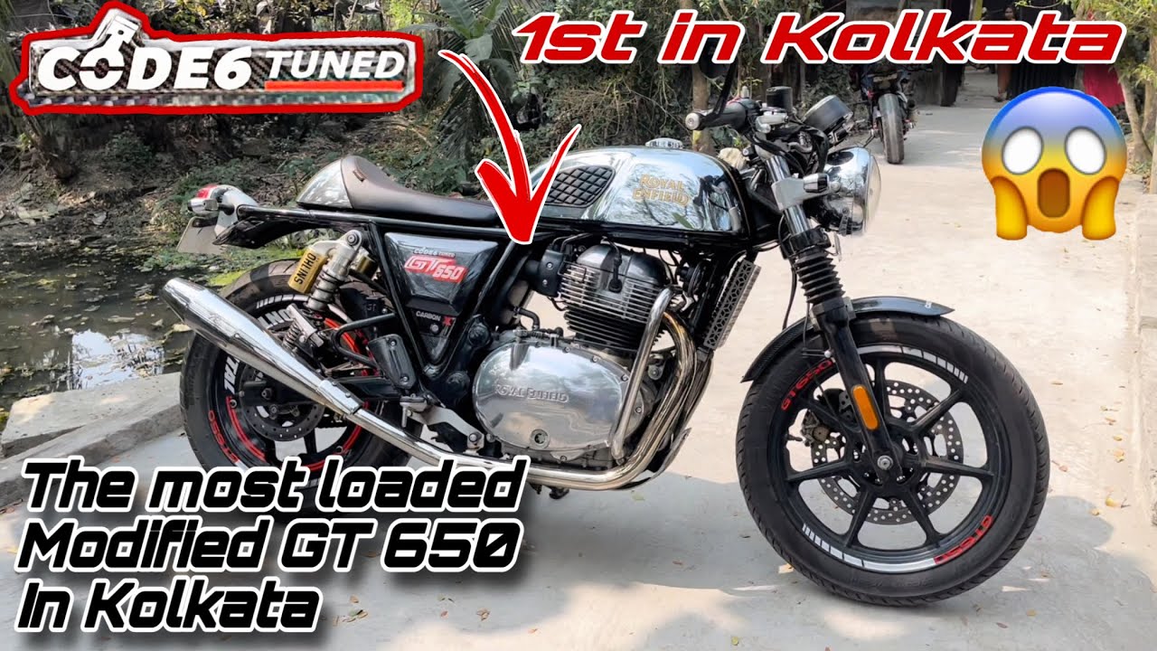 ECU remaping in GT650| 1st Code6 tuned in Kolkata 🥵🔥|2023 Gt650 | Bahut ...