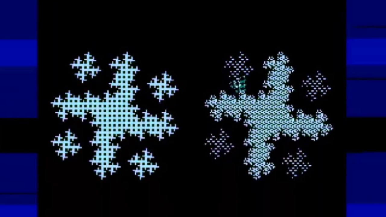 ZX Spectrum 16k: "Snowflake" Demo (2020) - YouTube