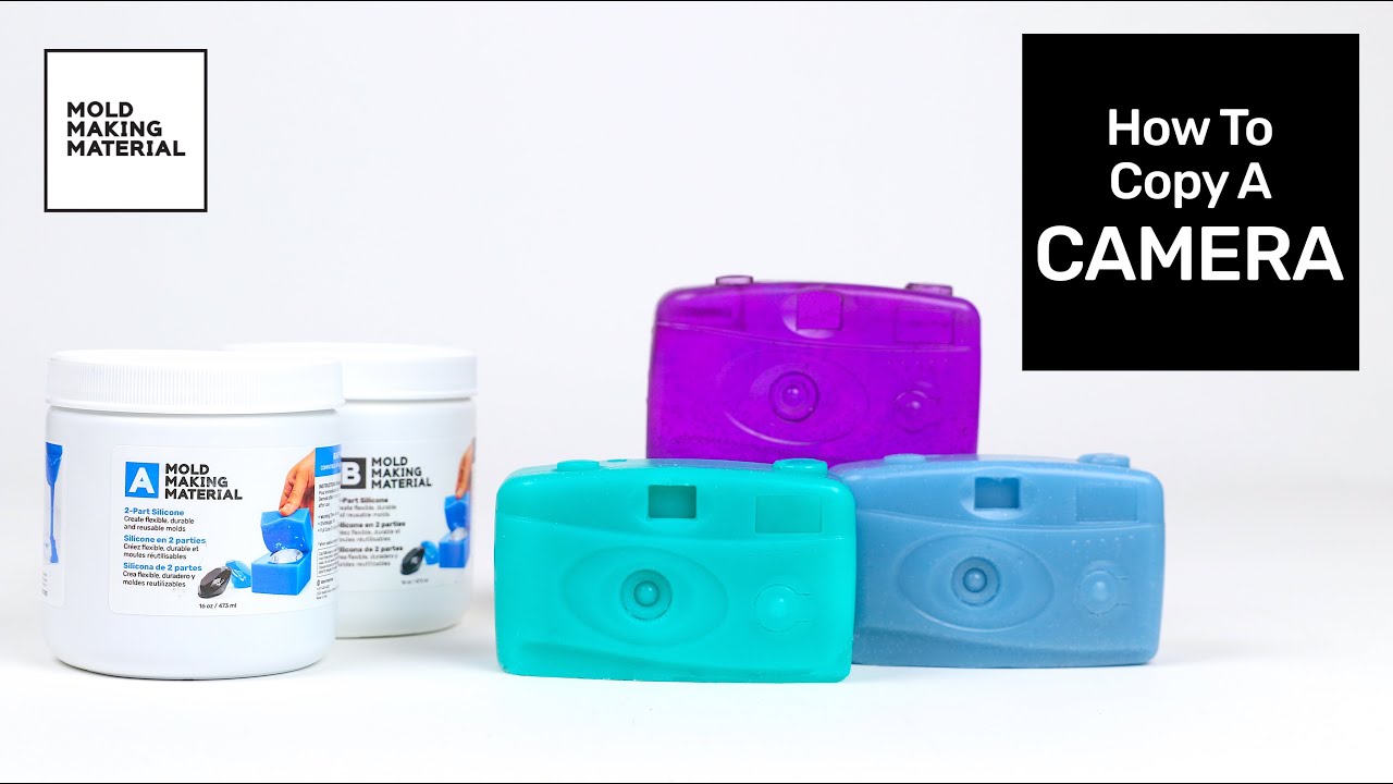 How To Copy A Camera with Mold Making Material - YouTube