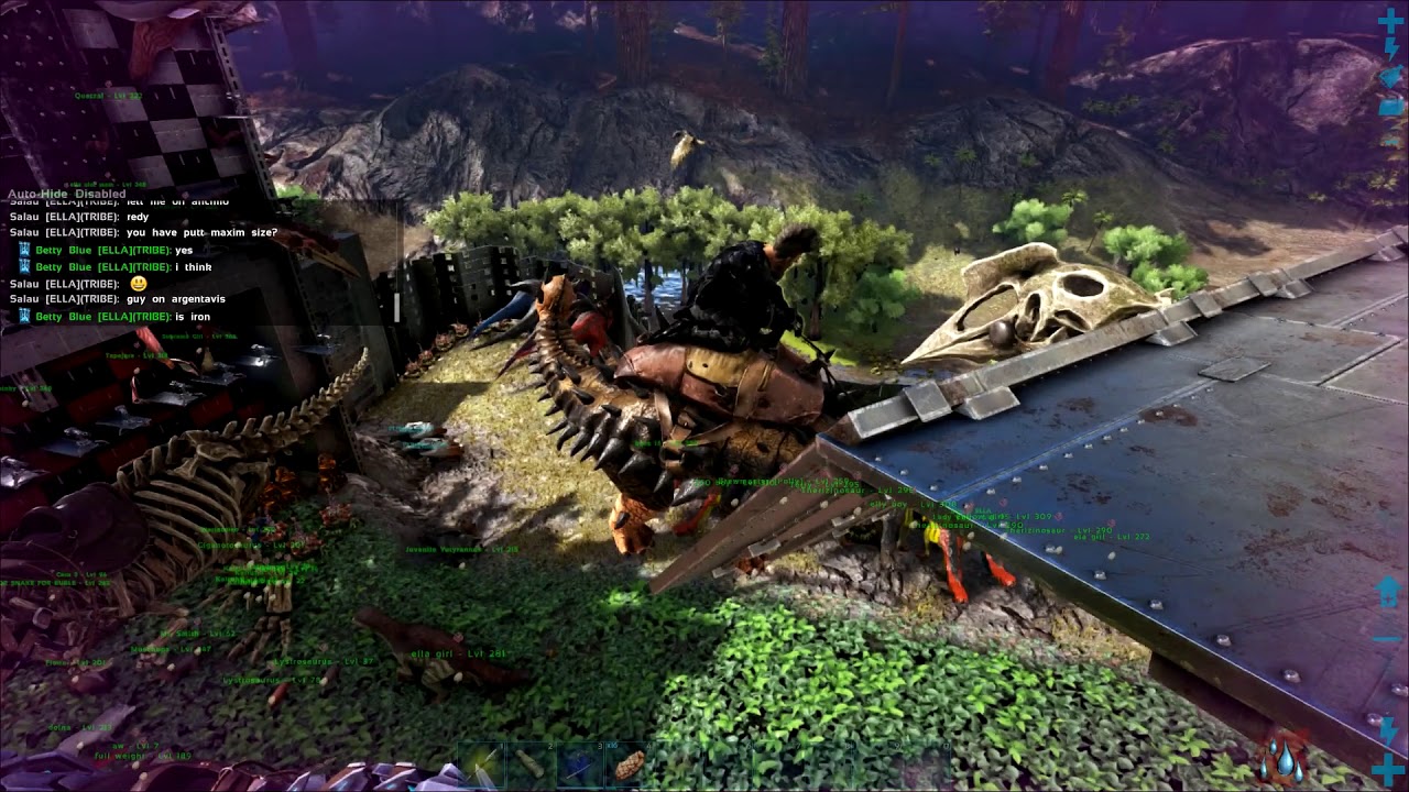 ARK TEK SHIELD TEST Official Server - YouTube