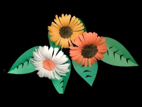 Beautiful Paper Flower Making // Easy Paper Flower // Paper Flower For ...