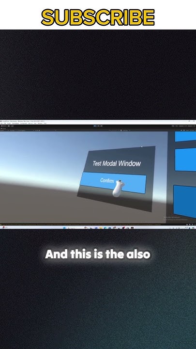 Reduce Motion Sickness In Vr Games 😉tutorial Shorts Unitydevelopment Youtube