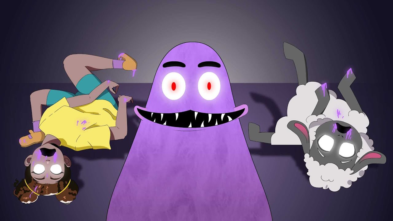 Grimace Shake - Amanda the Adventurer Full Animation - YouTube