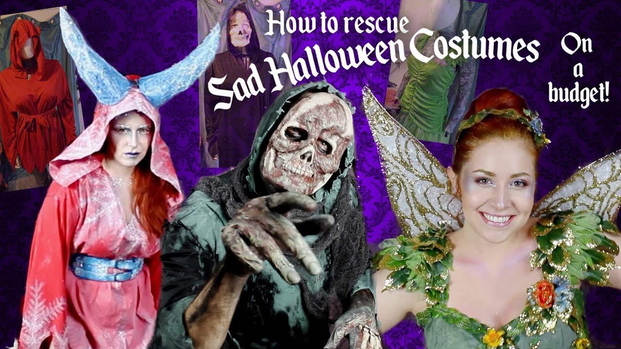 How To Rescue Sad Halloween Costumes (On A Budget!) | LH EP 032 - YouTube