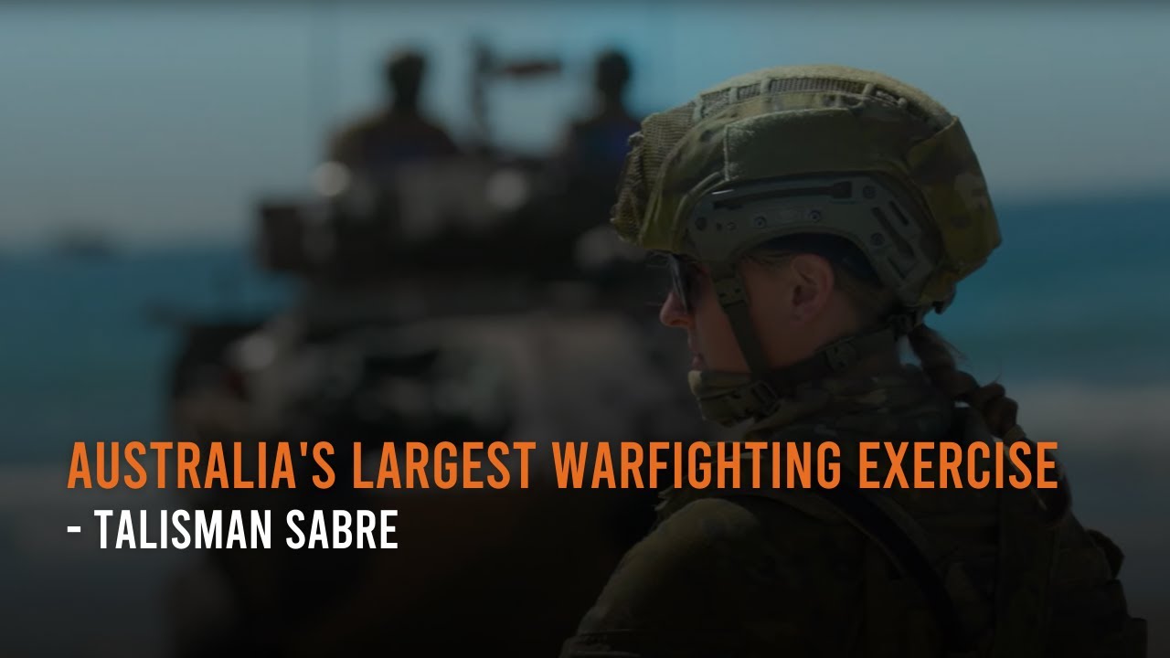 Australia's largest warfighting exercise - Talisman Sabre - YouTube