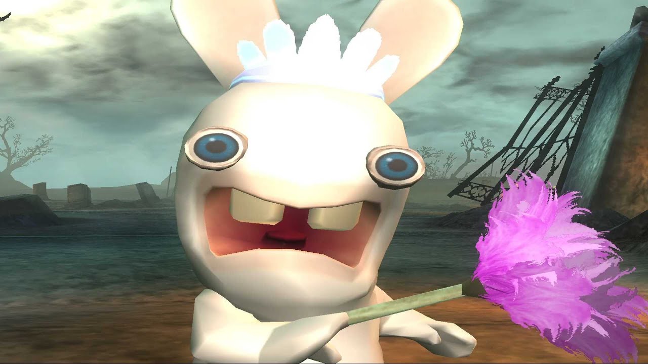 Rayman Raving Rabbids 🐮 Bunnies Don't Know What To Do With Cows - YouTube