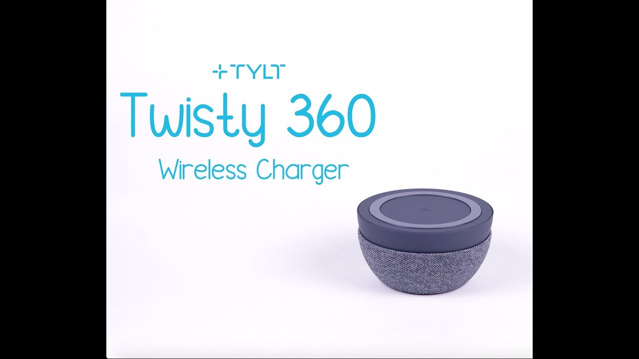 TYLT Twisty 360 Wireless Charger - YouTube
