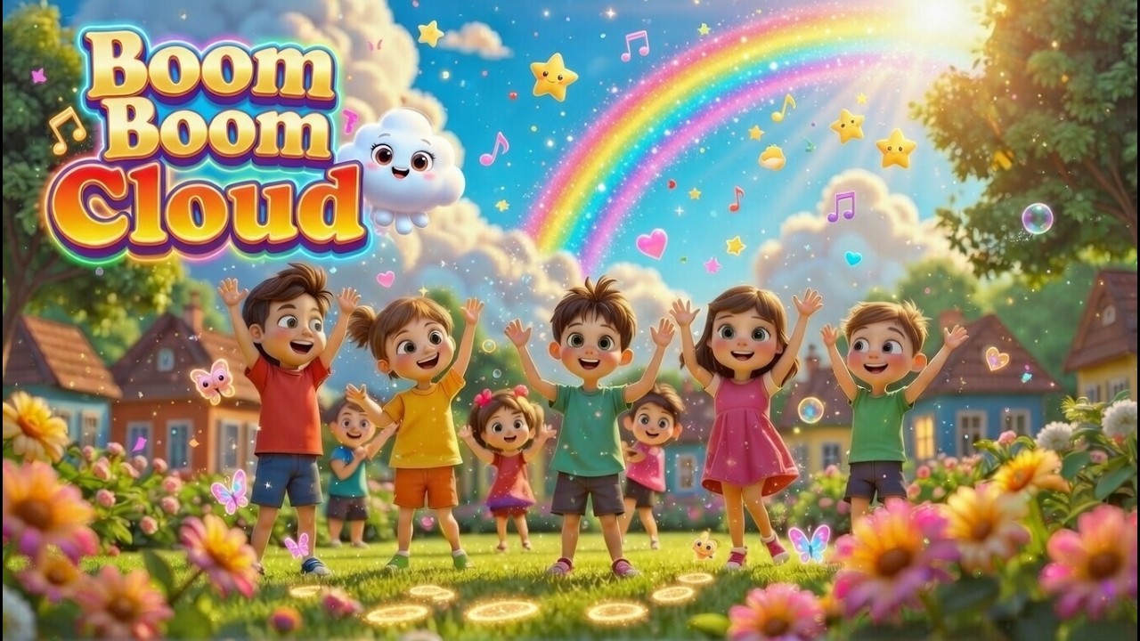 🌩️⛈️ The Thunder in the Clouds Goes Boom, Boom, Boom 🎵☀️ - YouTube