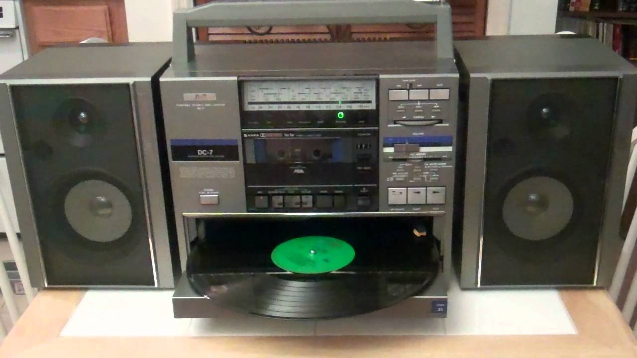 JVC DC-7 BOOMBOX -- CAROLINA IN THE MORNING -- JIMMY ROSELLI - YouTube