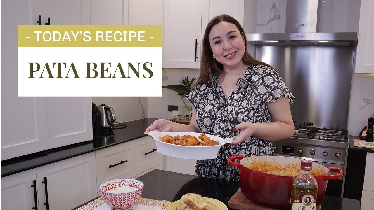 Cooking Pata Beans | Marjorie Barretto - YouTube