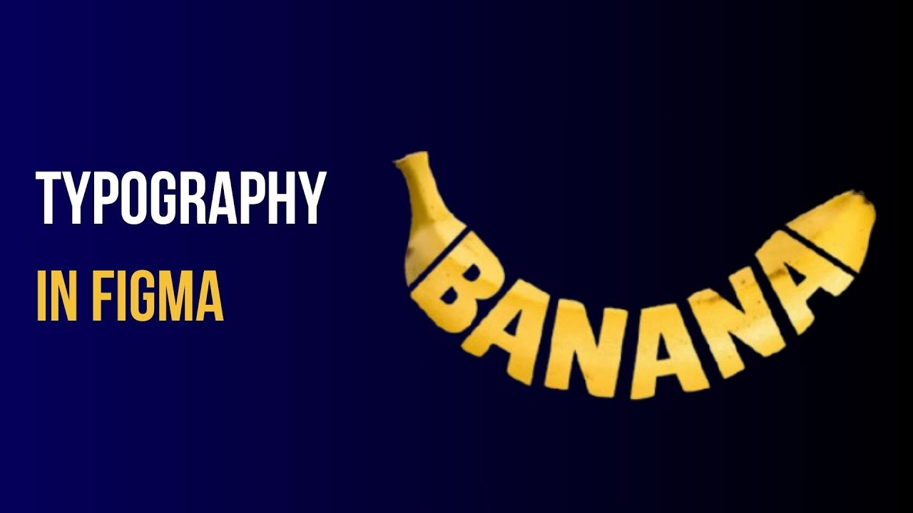 Typography in Figma | Design Text Like a Pro - YouTube