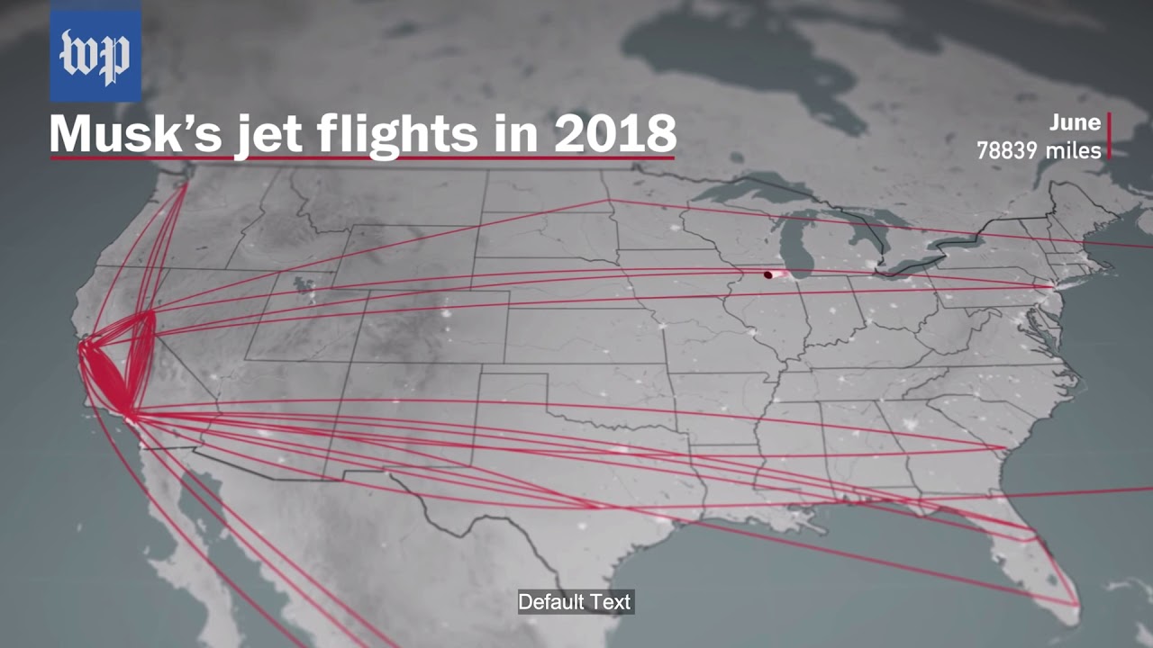 Elon Musk's jet flights in 2018 (Sound Effects) - YouTube