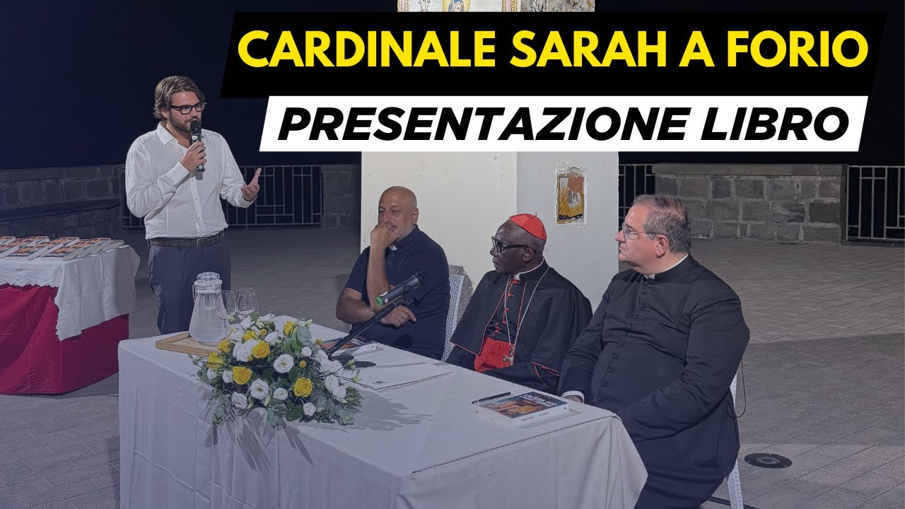 CARDINALE SARAH A FORIO || Presentazione Libro - YouTube