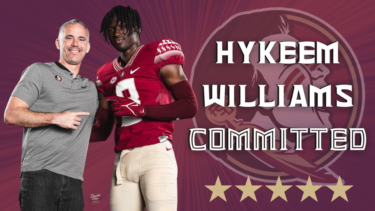 BREAKING Recruiting News: Hykeem Williams Commits To FSU Football - YouTube