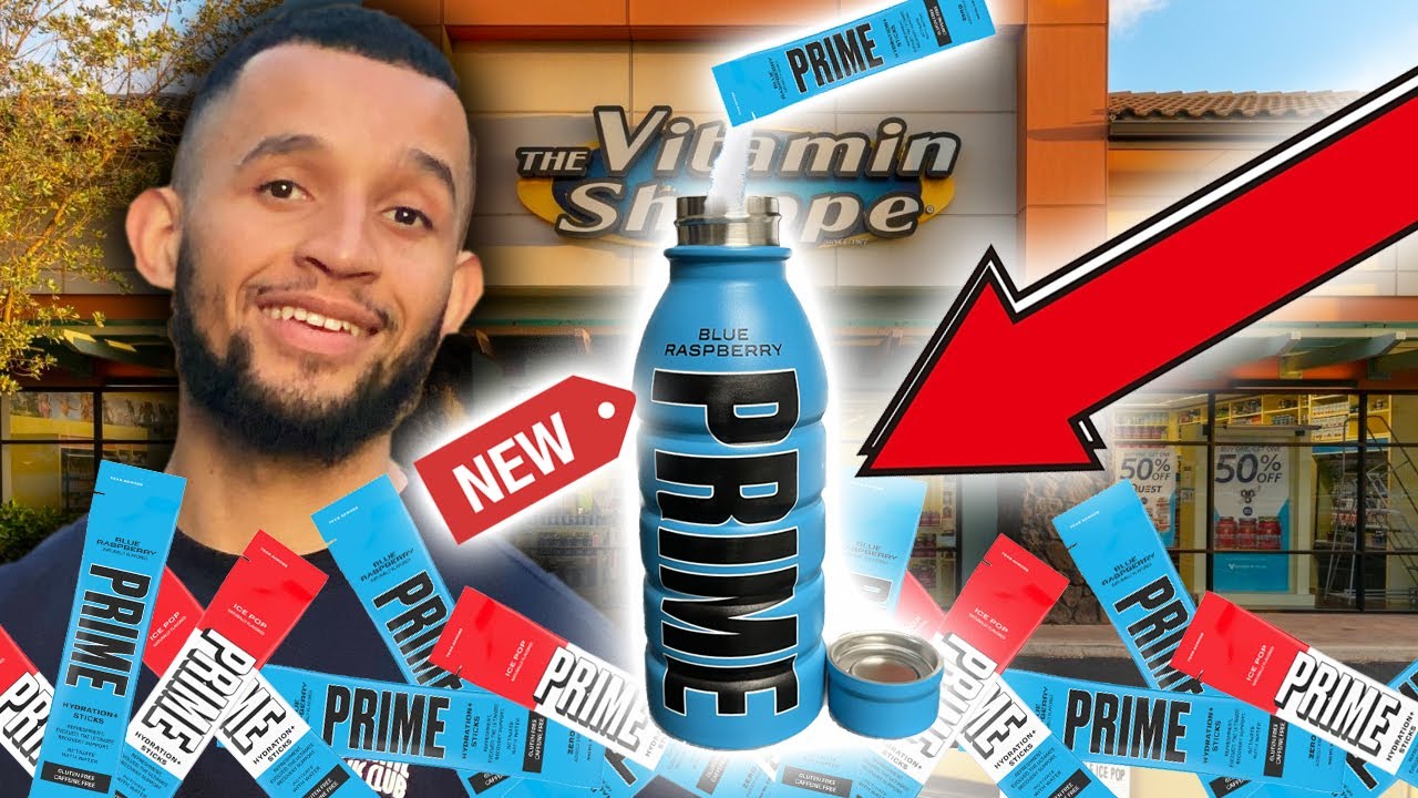 FINDING RARE PRIME ALUMINIUM BOTTLES *PRIME STICKS TASTE TEST* - YouTube