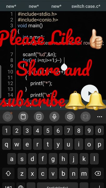 C Programming Star Printing Using For Loop Shorts Trending Cprogramming Coding Youtube