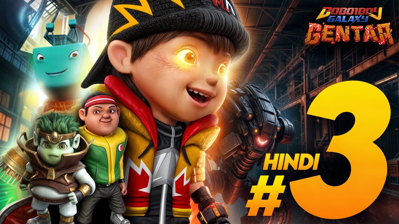 BoBoiBoy Galaxy GENTAR in Hindi 🔥 Rumble Unleashed at Full Power ...