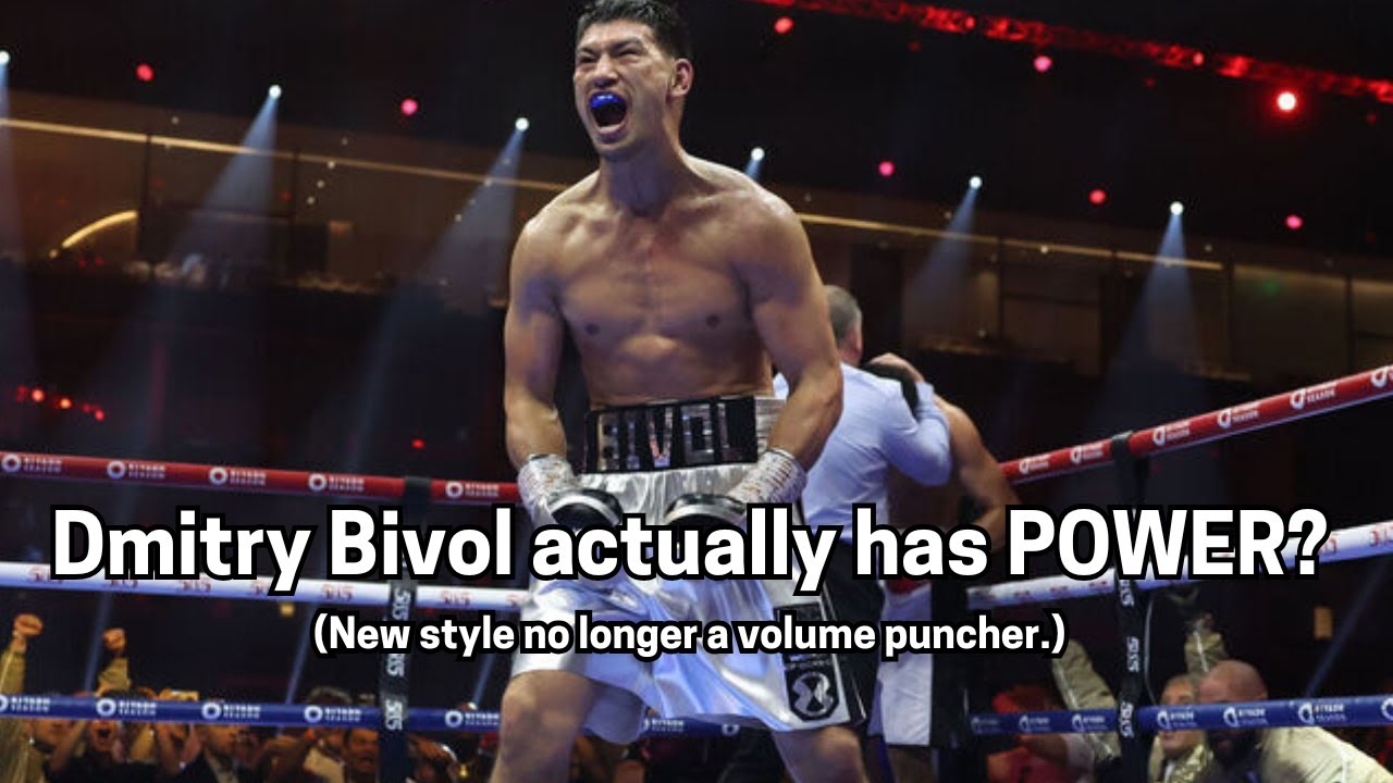 Dmitriy Bivol's new boxer/brawler style - YouTube