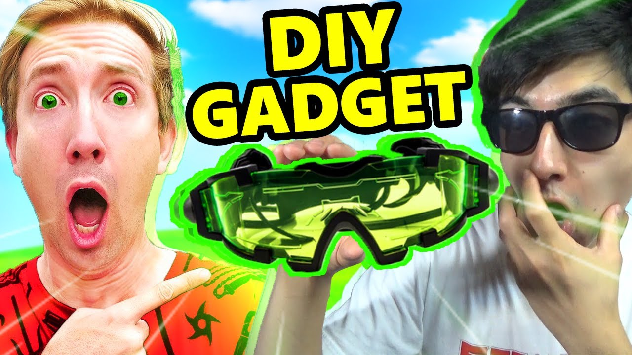 SPY NINJA GADGETS: DIY NIGHT VISION GOGGLES for Chad Wild Clay Vy ...