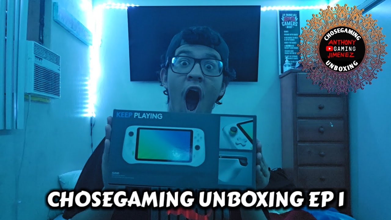 Logitech G Cloud Gaming handheld | Chosegaming Unboxing EP 1 - YouTube