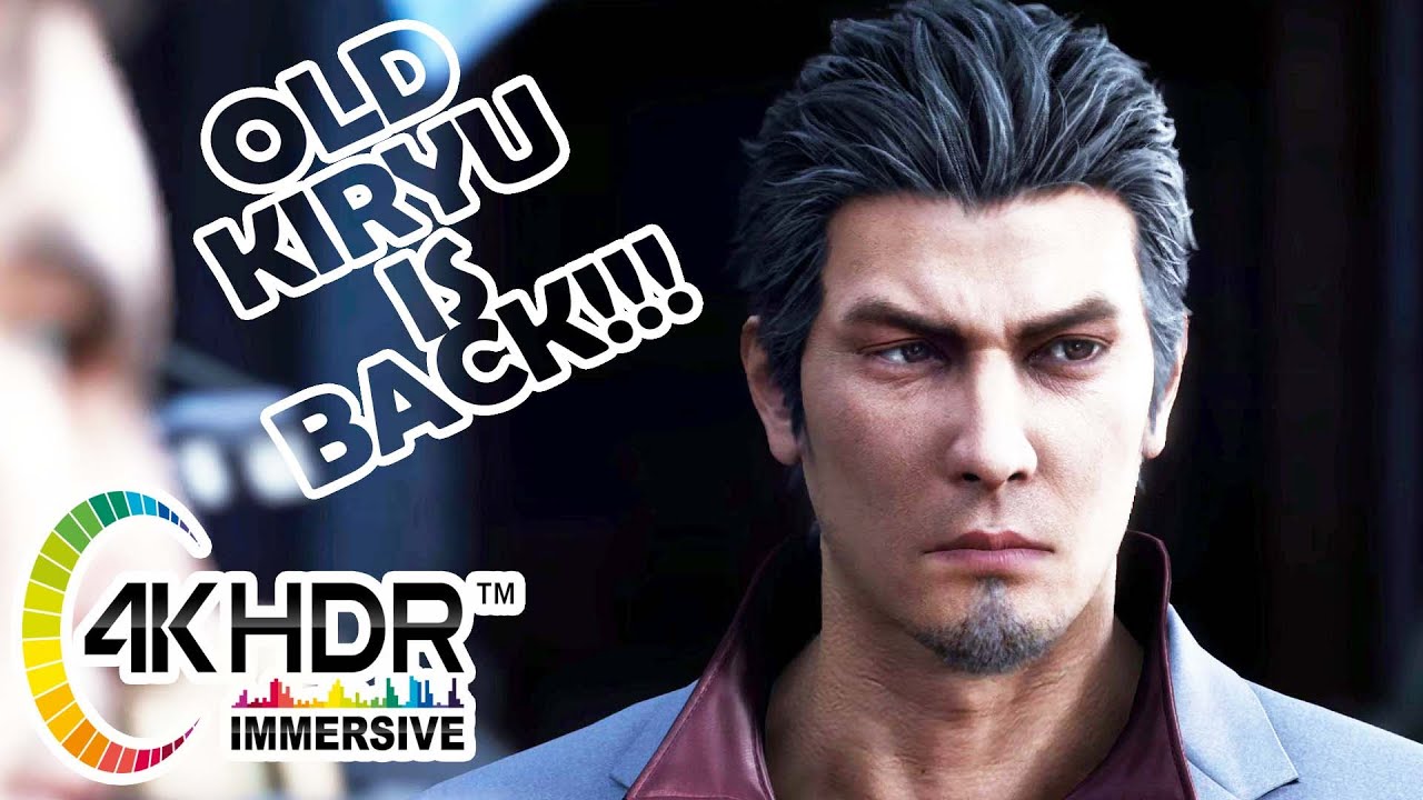 HDR | Like a Dragon: Infinite Wealth - Old Kiryu is Back - Gameplay 4K ...