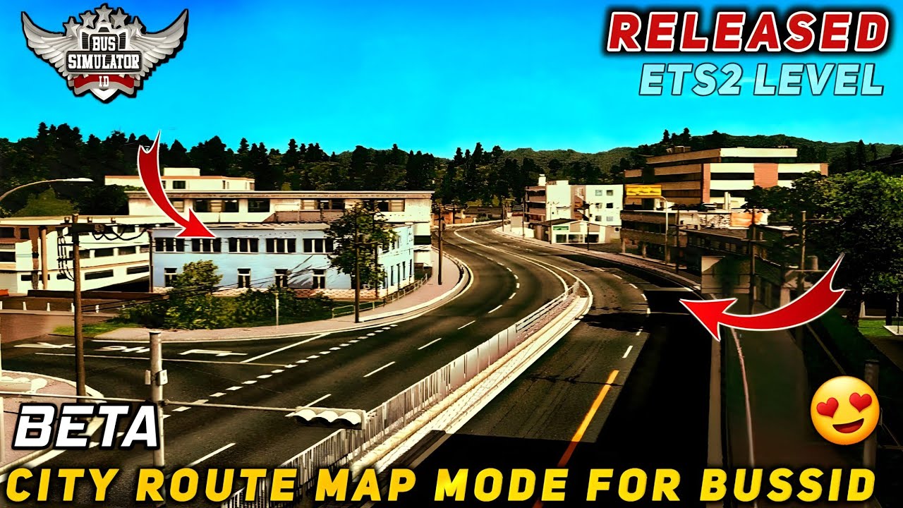download CITY MAP MODE 😍 for bus simulator indonesia | BUSSID V3.7.1 |# ...