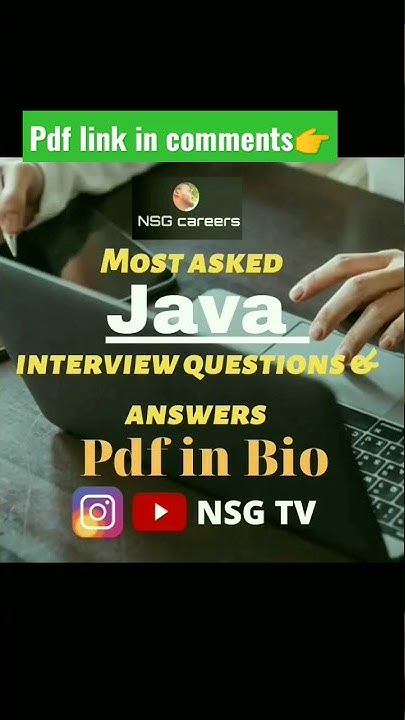 Java most asked interview questions answers PDF download - YouTube