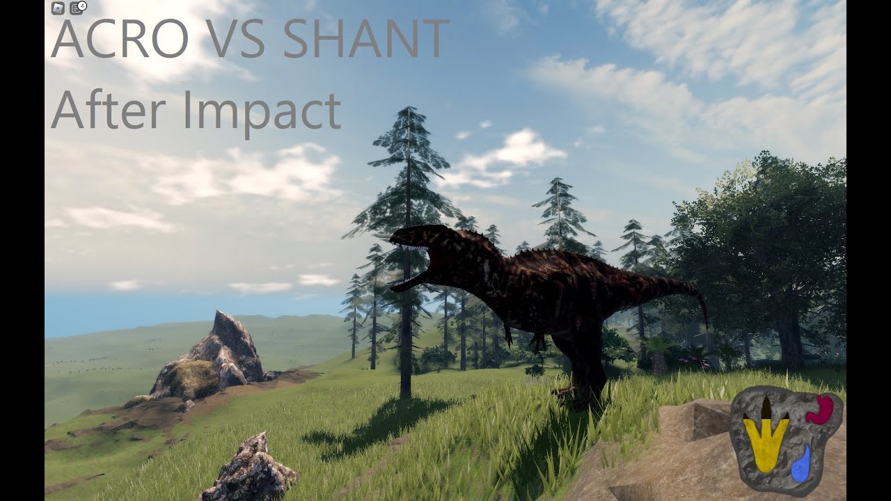 (New dino game After Impact) Acro vs Shant - YouTube