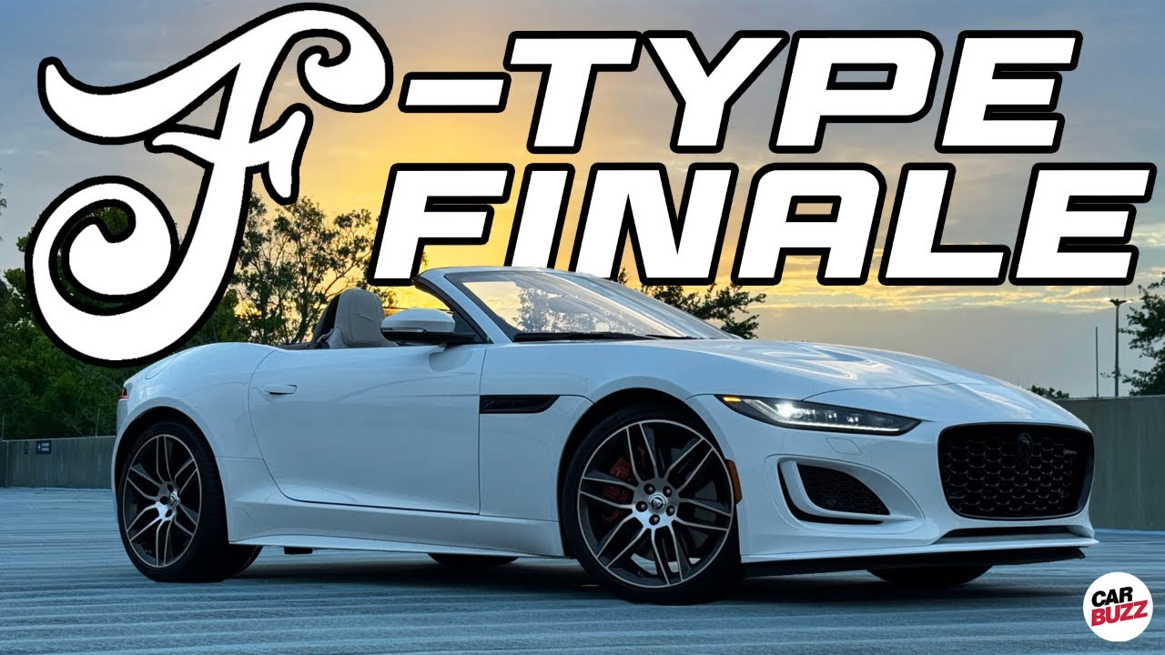 The 2024 Jaguar F-Type Convertible Is The END Of The V8 British ...