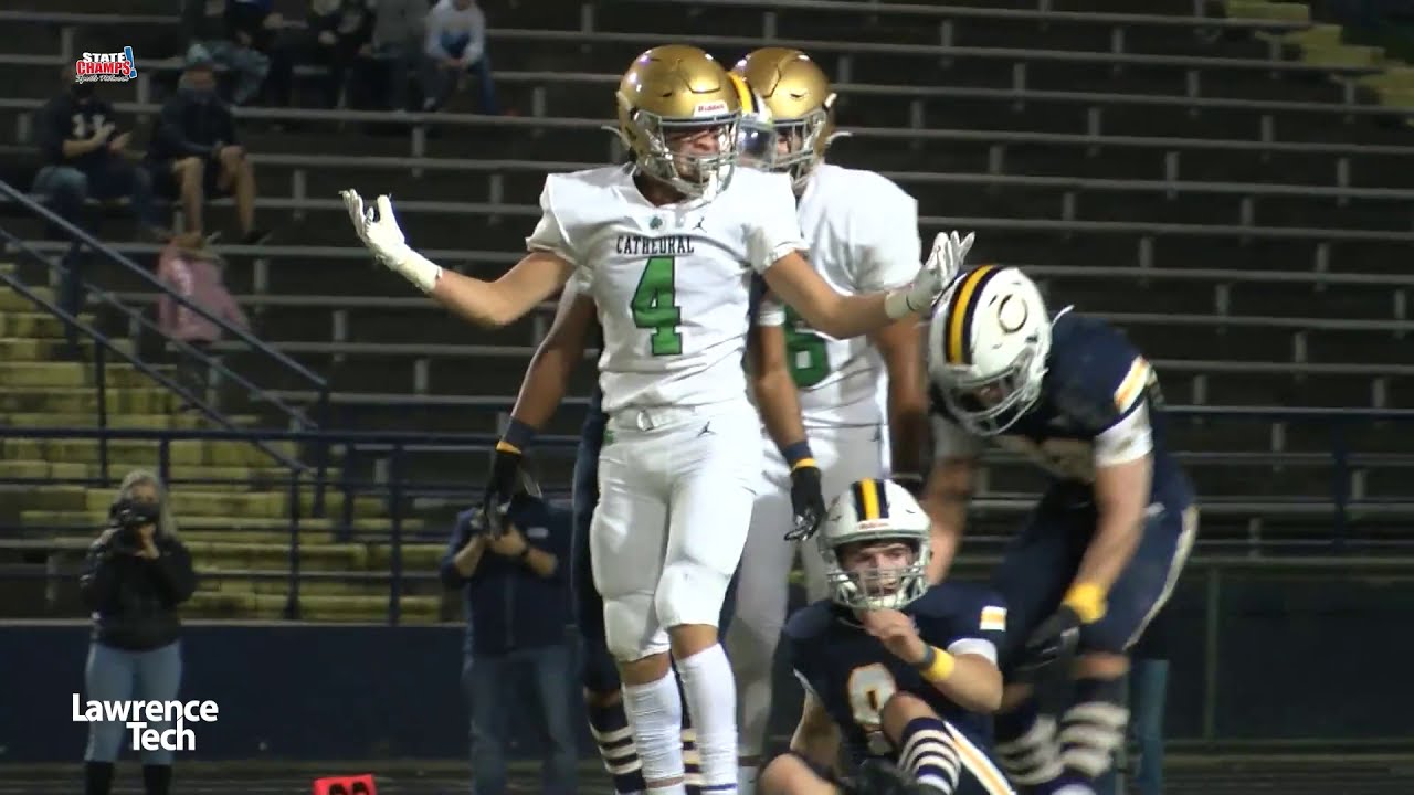 Cathedral vs Castle | Football | 11-20-20 | STATE CHAMPS! Indiana - YouTube