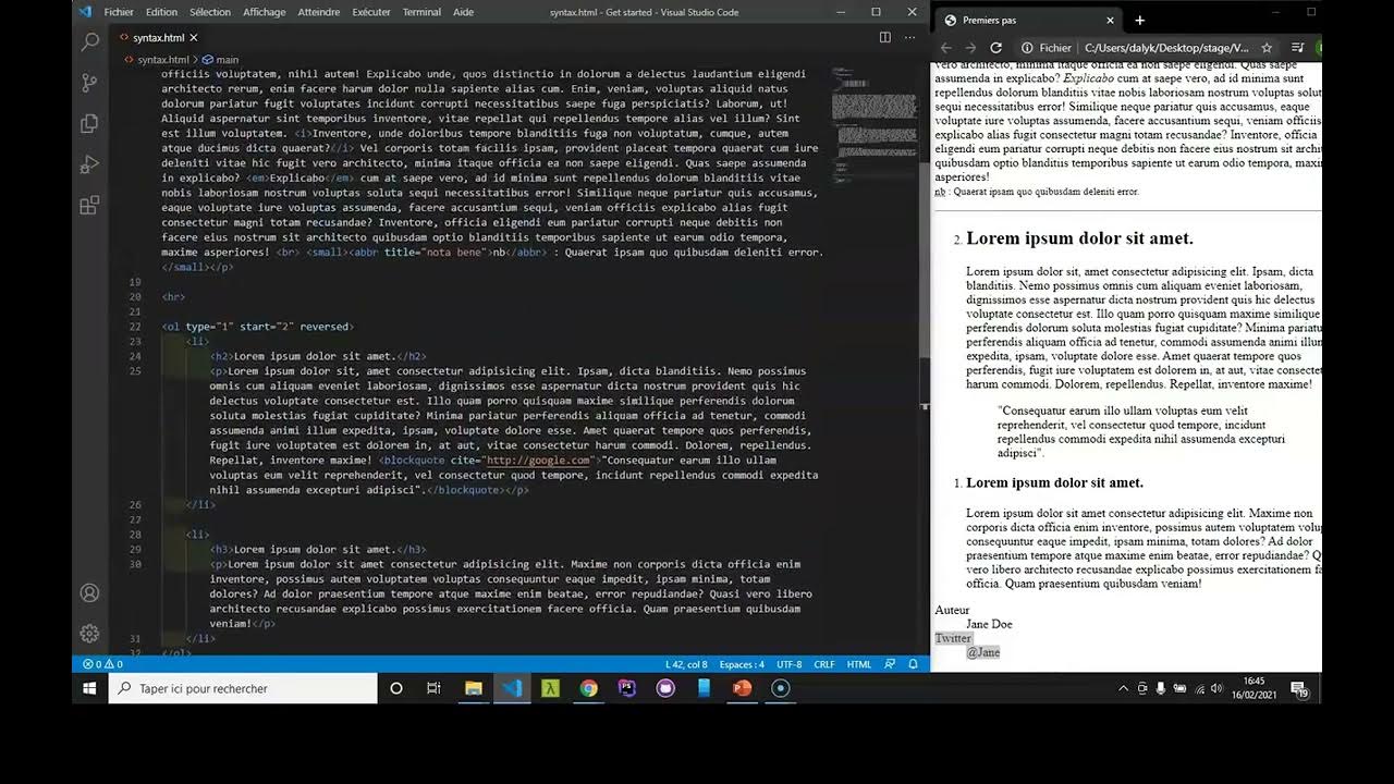 Learn HTML 5 2 6 group elements into containers - YouTube