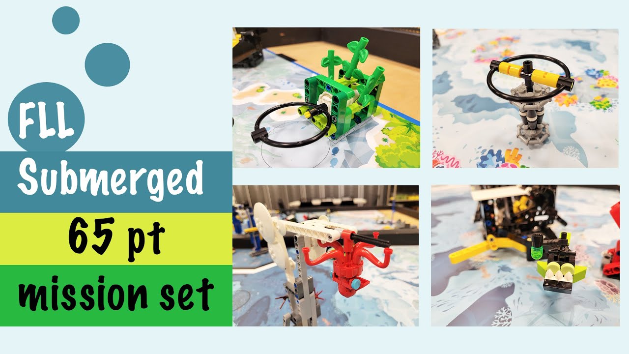 FLL Submerged 65 Point Mission Set (M05, M09, M14) - YouTube