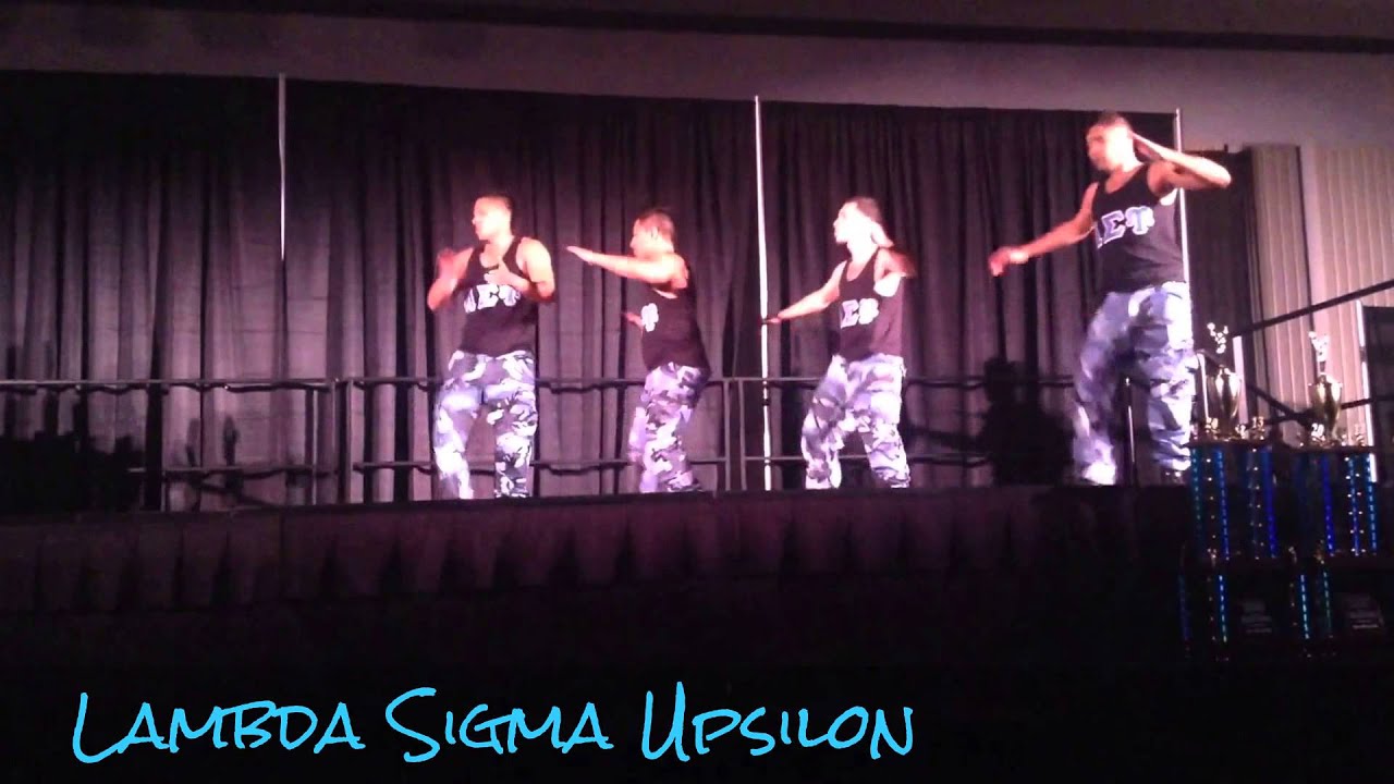 Lambda Sigma Upsilon (UD Homecoming Step Show 2013) - YouTube