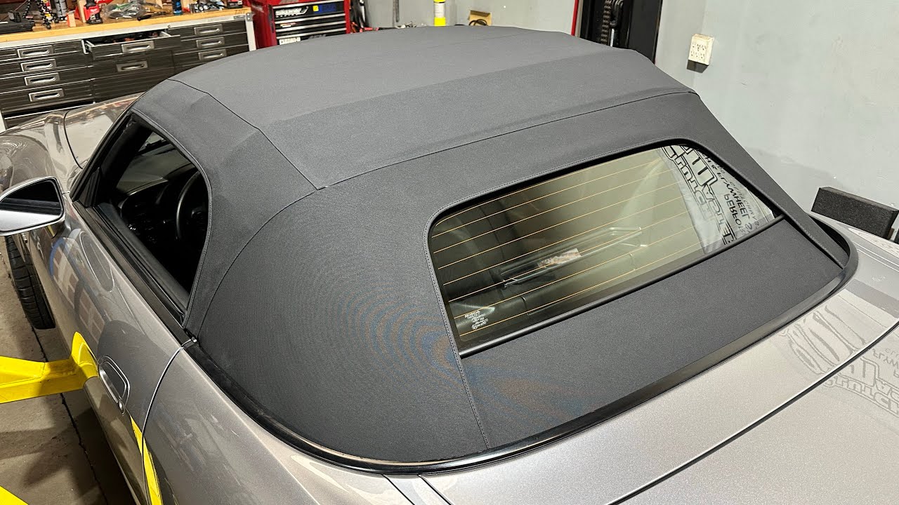 OEM Soft top on S2000s by LHT - YouTube