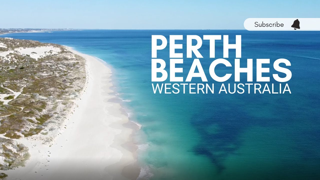 Perth Beaches Scenic Drone View - Western Australia - YouTube